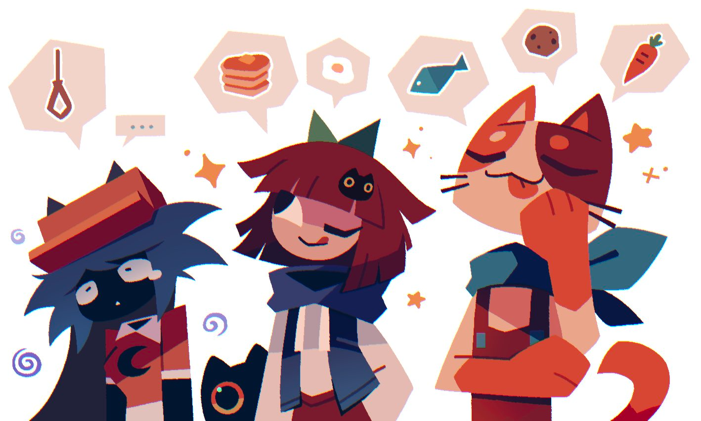 Their favorite food! by @a3dghost – Sheezy.Art