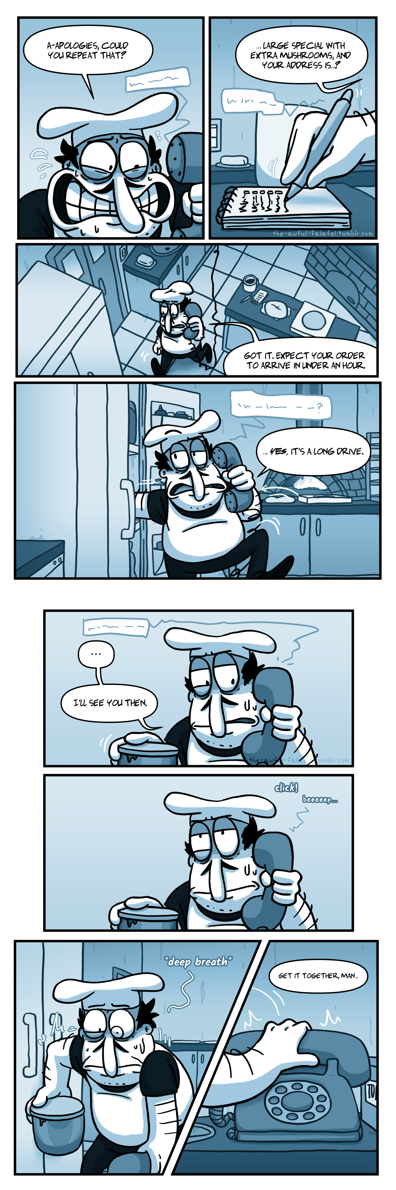 Uninvited Guest - PART 4 (pages 3-4) by @the-awful-falafel – Sheezy.Art