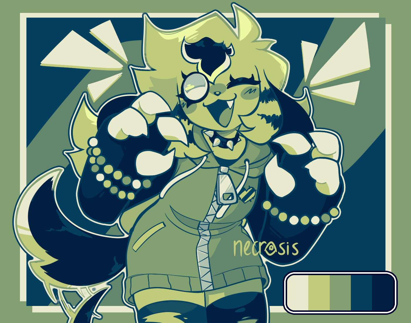Can I get an "owa owa" (OC) by @Necrotic-Nightshade – Sheezy.Art
