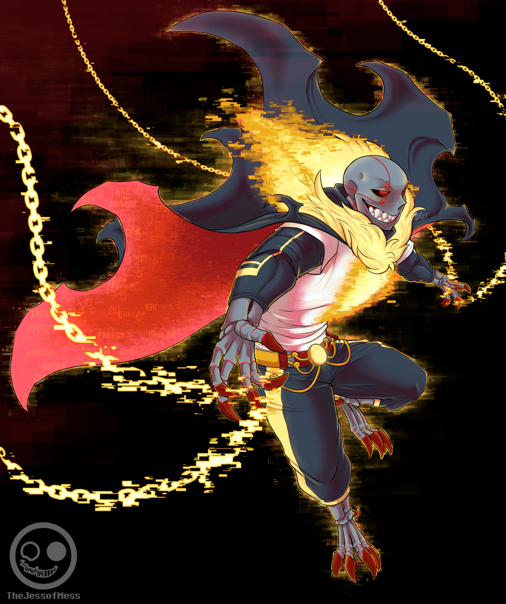 Commission - Sans OC by @TheJessofMess – Sheezy.Art