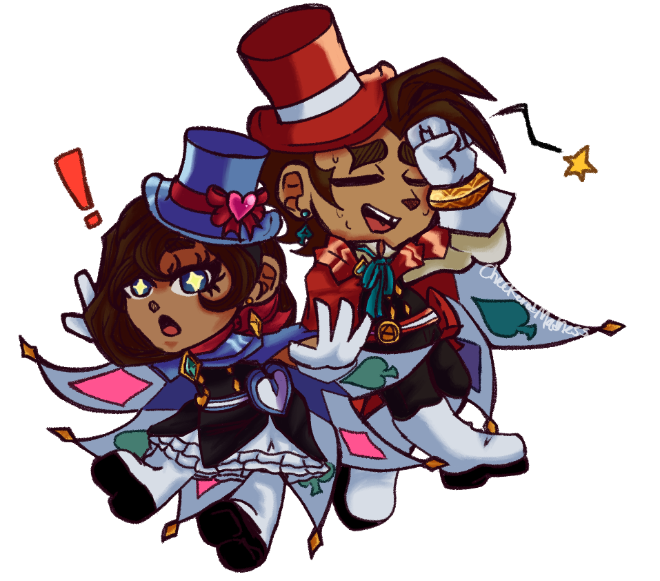 Gramarye Siblings Pagedoll By Checkeredmadness Sheezy Art