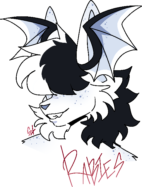 Rabies sketch by @SHIFTINGTENDONS – Sheezy.Art