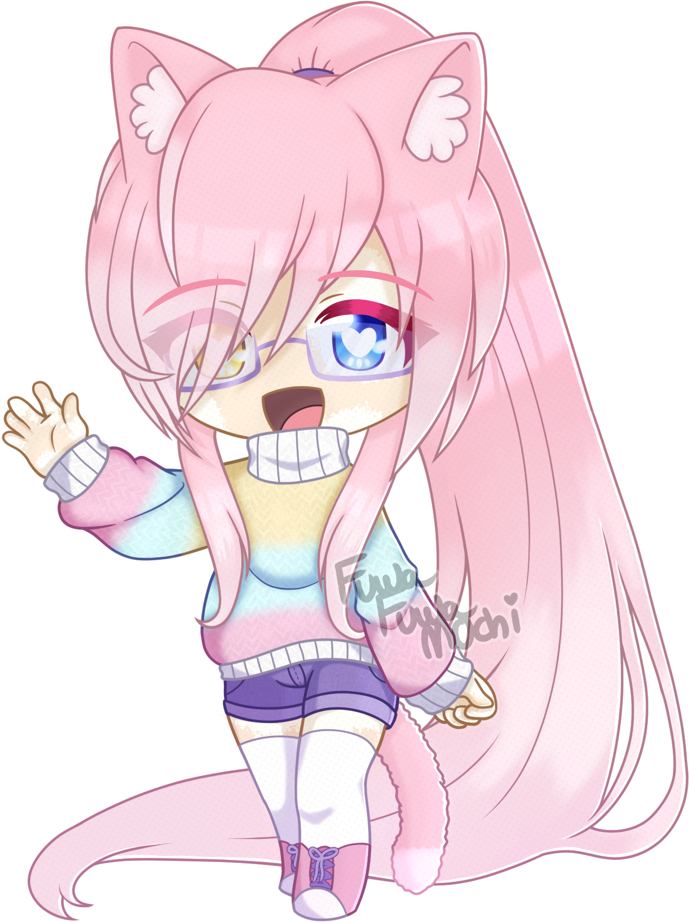 Chibi Mochi by @FUWAFUWAM0CHI – Sheezy.Art