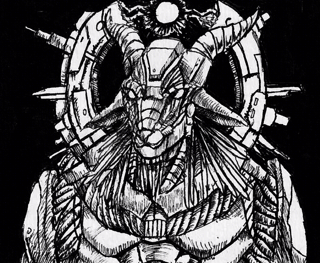 [non oc] mecha goat by @Nuclear-Hydrangea – Sheezy.Art