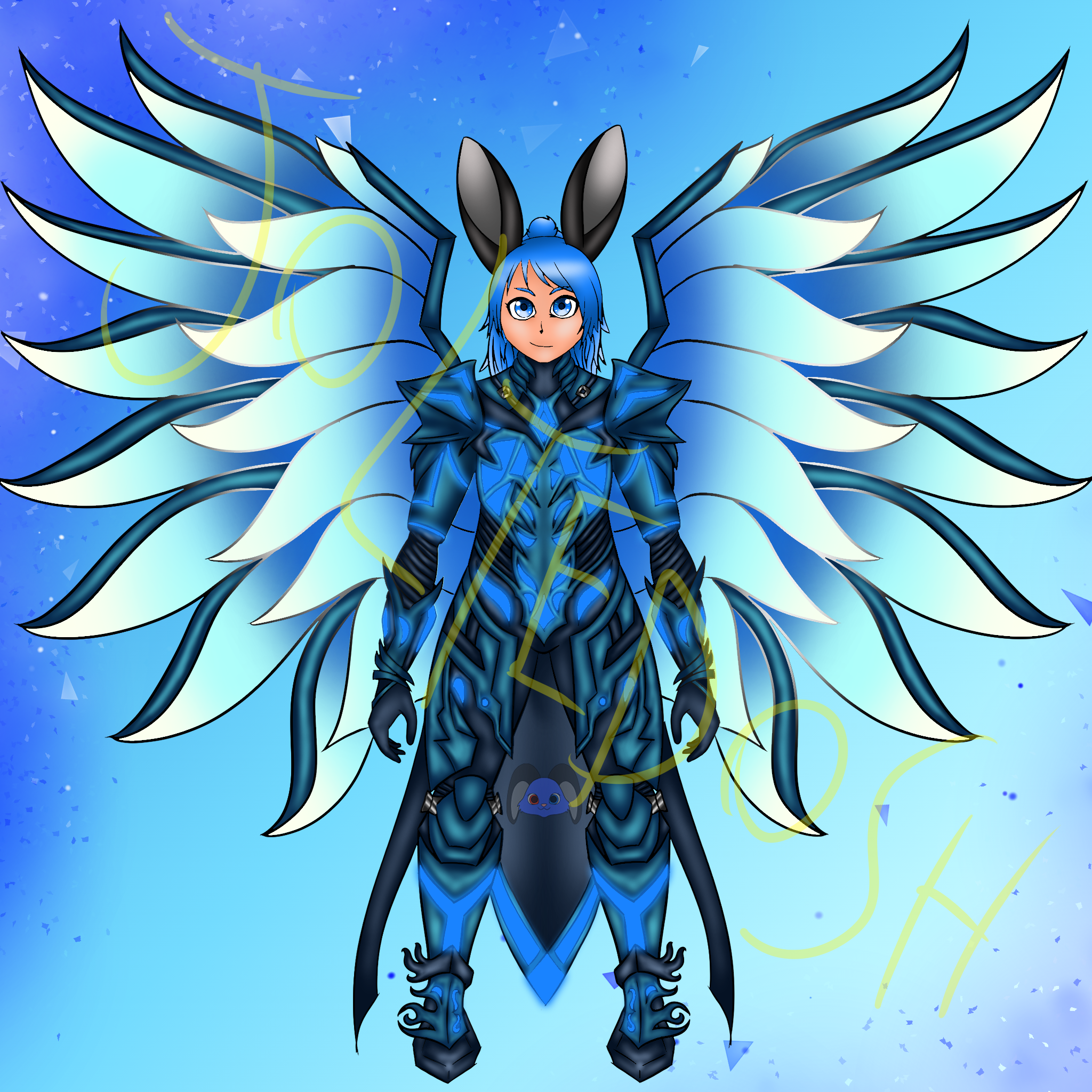 Fantasy Knight - PNG Tuber Commission by @Joltedosh – Sheezy.Art