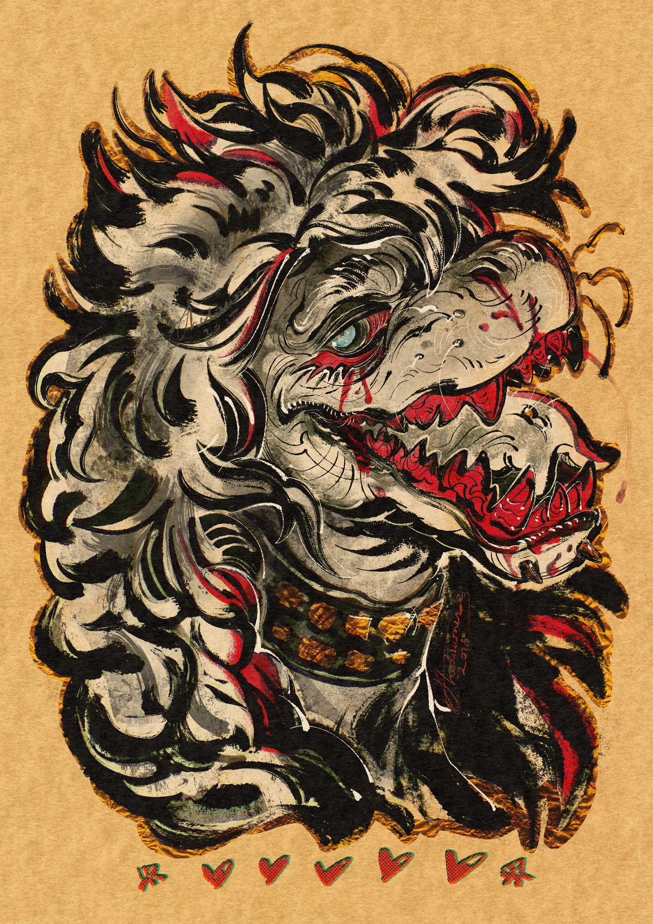 Hollow Moon by @thedawner – Sheezy.Art
