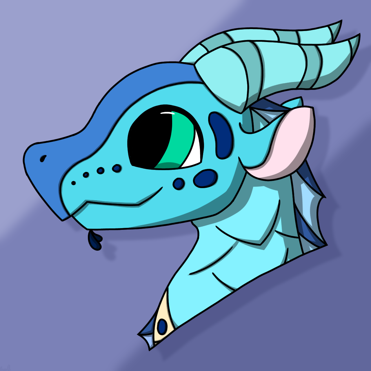 Dragon Delta by @PeacockFeatheredRaccoon – Sheezy.Art