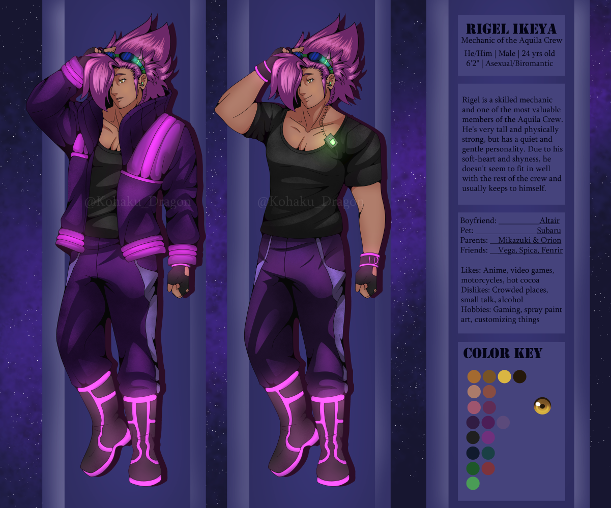 Rigel Ref [Updated] by @Kohaku_Dragon – Sheezy.Art