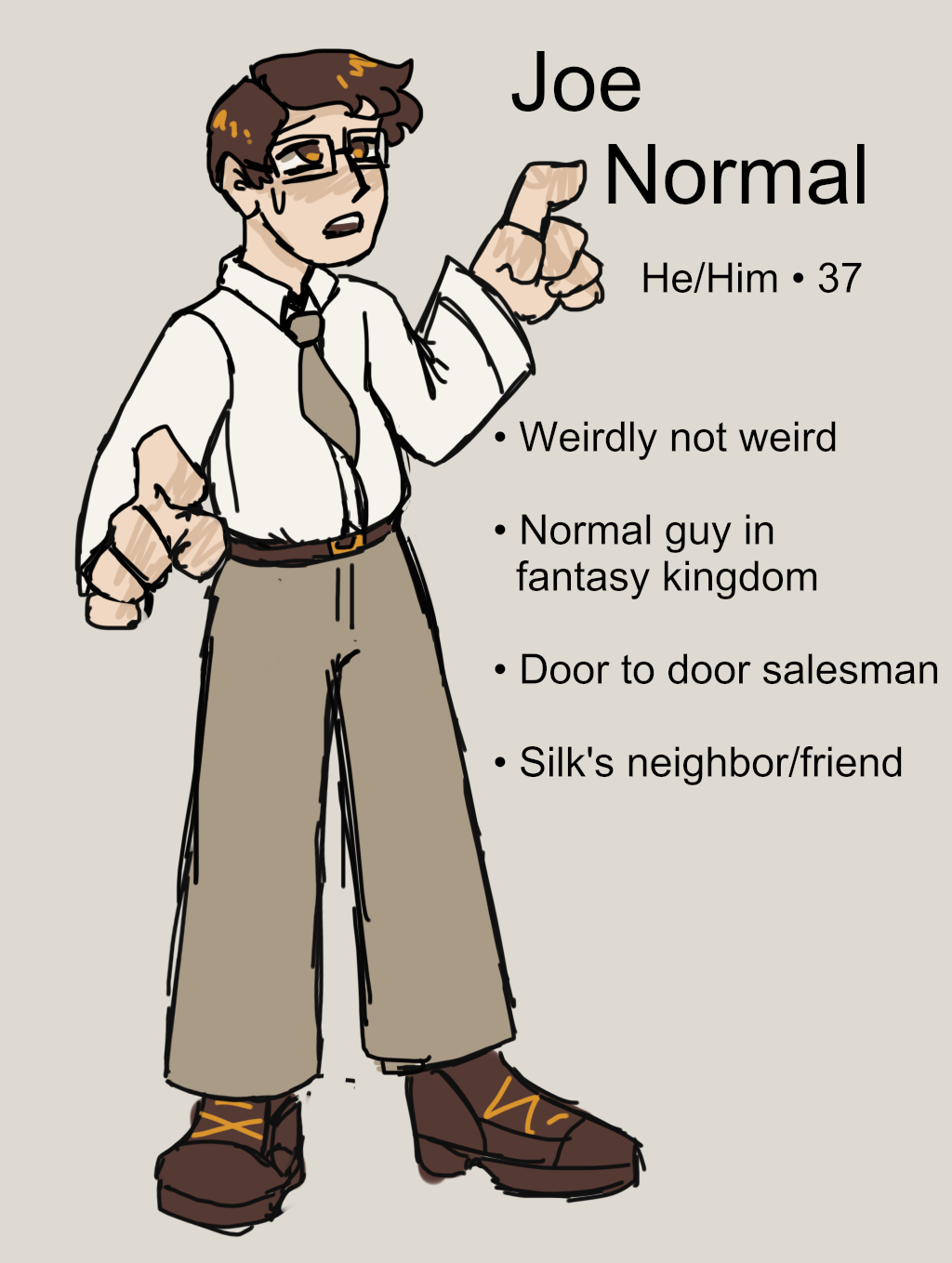 Joe Normal by @stormserpent – Sheezy.Art