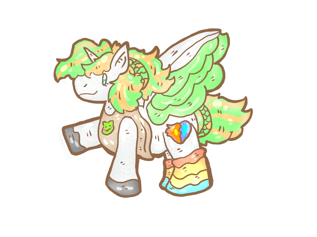 Art game (Mlp oc) by @Dazzlemilk90 – Sheezy.Art