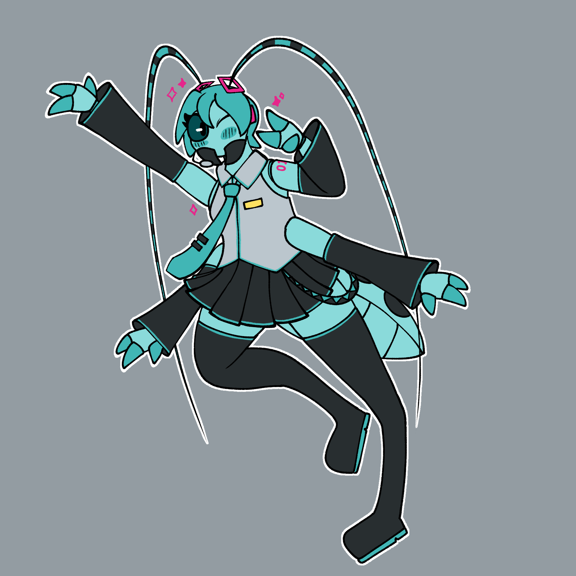 bug miku by @MarcelWasp – Sheezy.Art