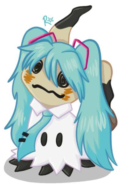 Hatsune Mimiku by @RITUAL – Sheezy.Art