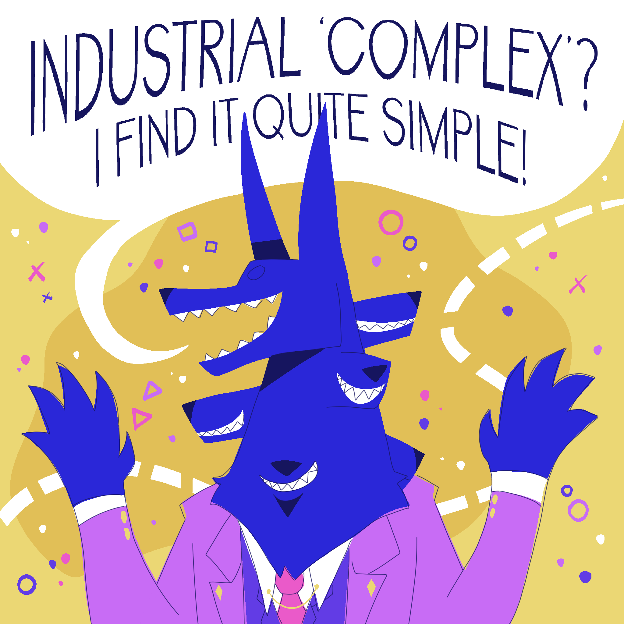 [oc] industrial "complex"? by @howlonomy – Sheezy.Art