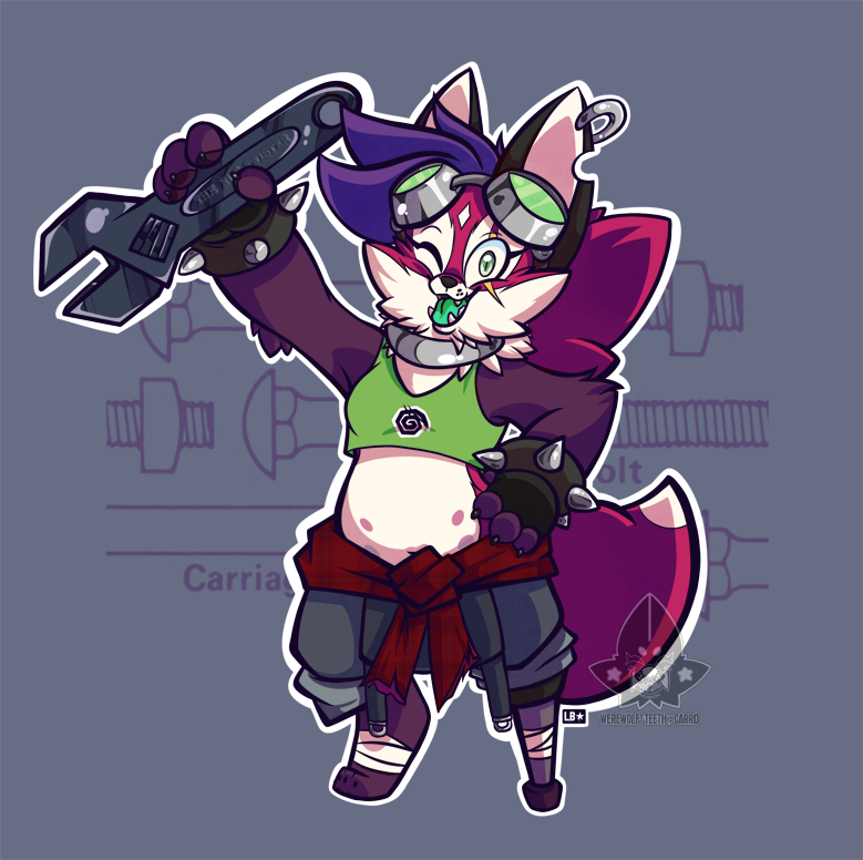 Chibi Blaze by @WerewolfRi0t – Sheezy.Art