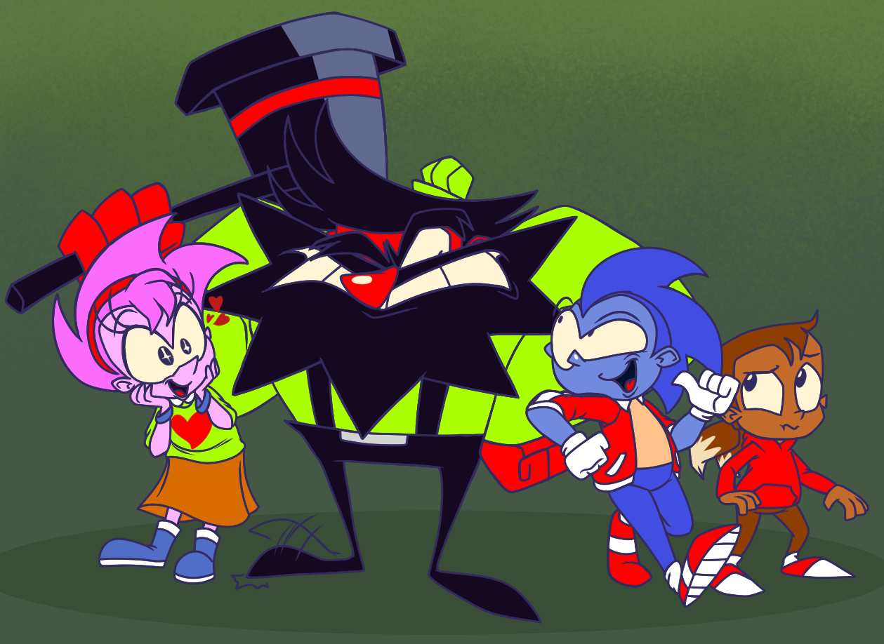 Dynamite Anton and The Kiddos by @Samtheotherpink – Sheezy.Art