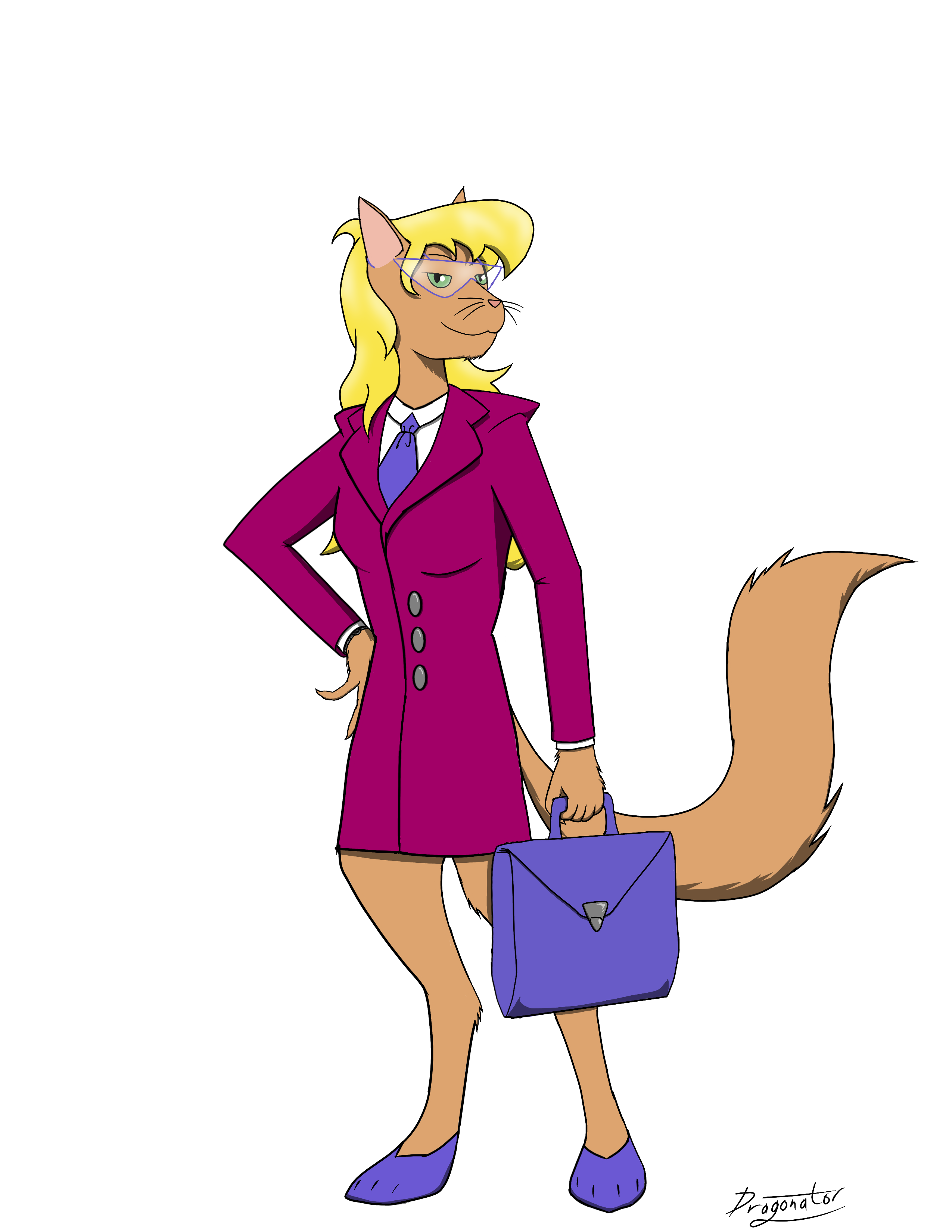 Calico "Callie" Briggs by @DragonsLeavingDungeons – Sheezy.Art