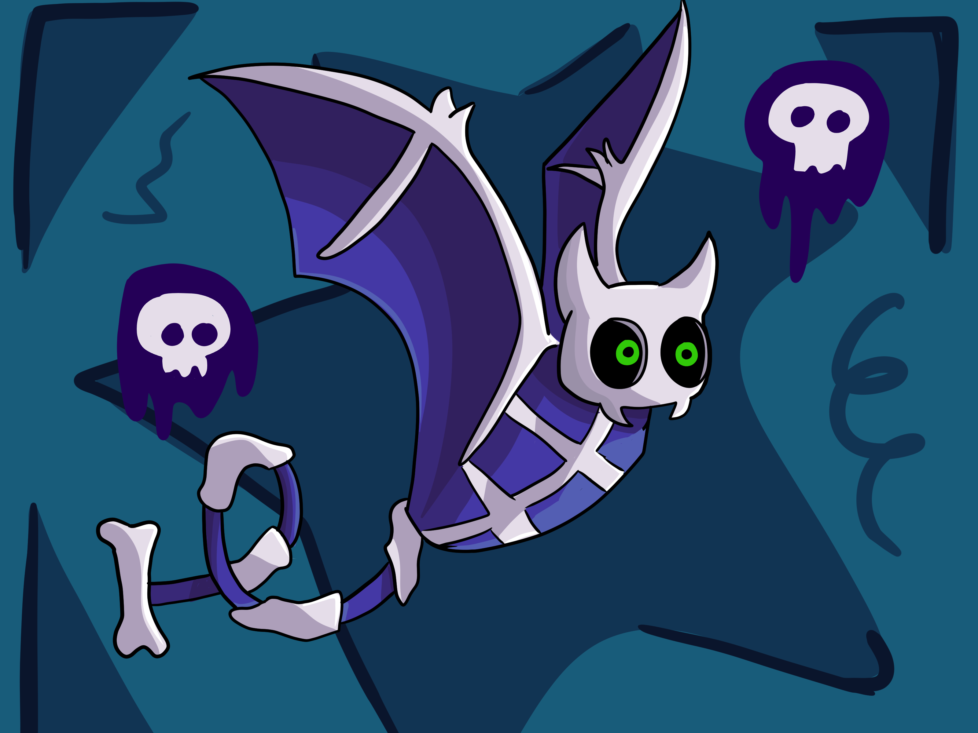 phantom minecraft fakemon by @OzzBosh – Sheezy.Art