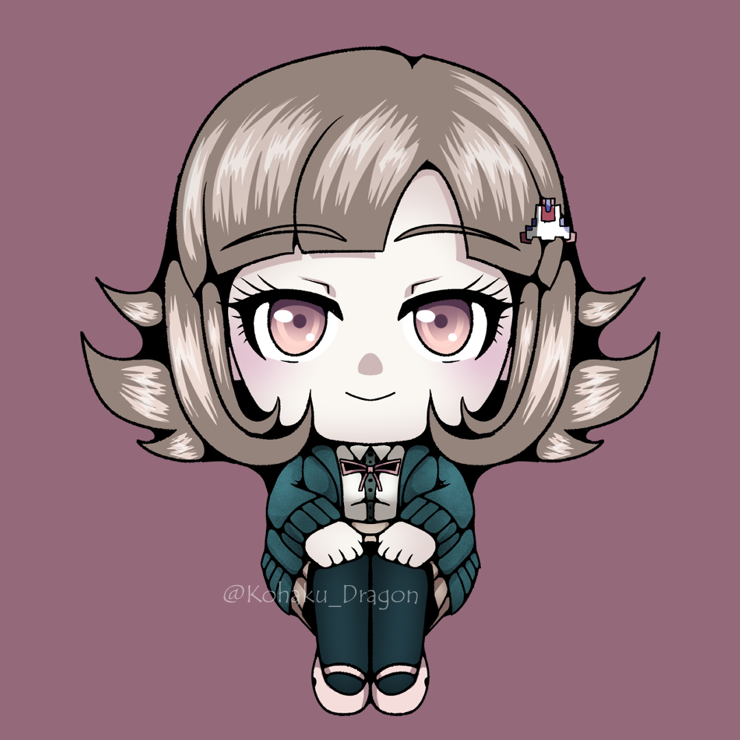 Chiaki Nanami Chibi by @Kohaku_Dragon – Sheezy.Art