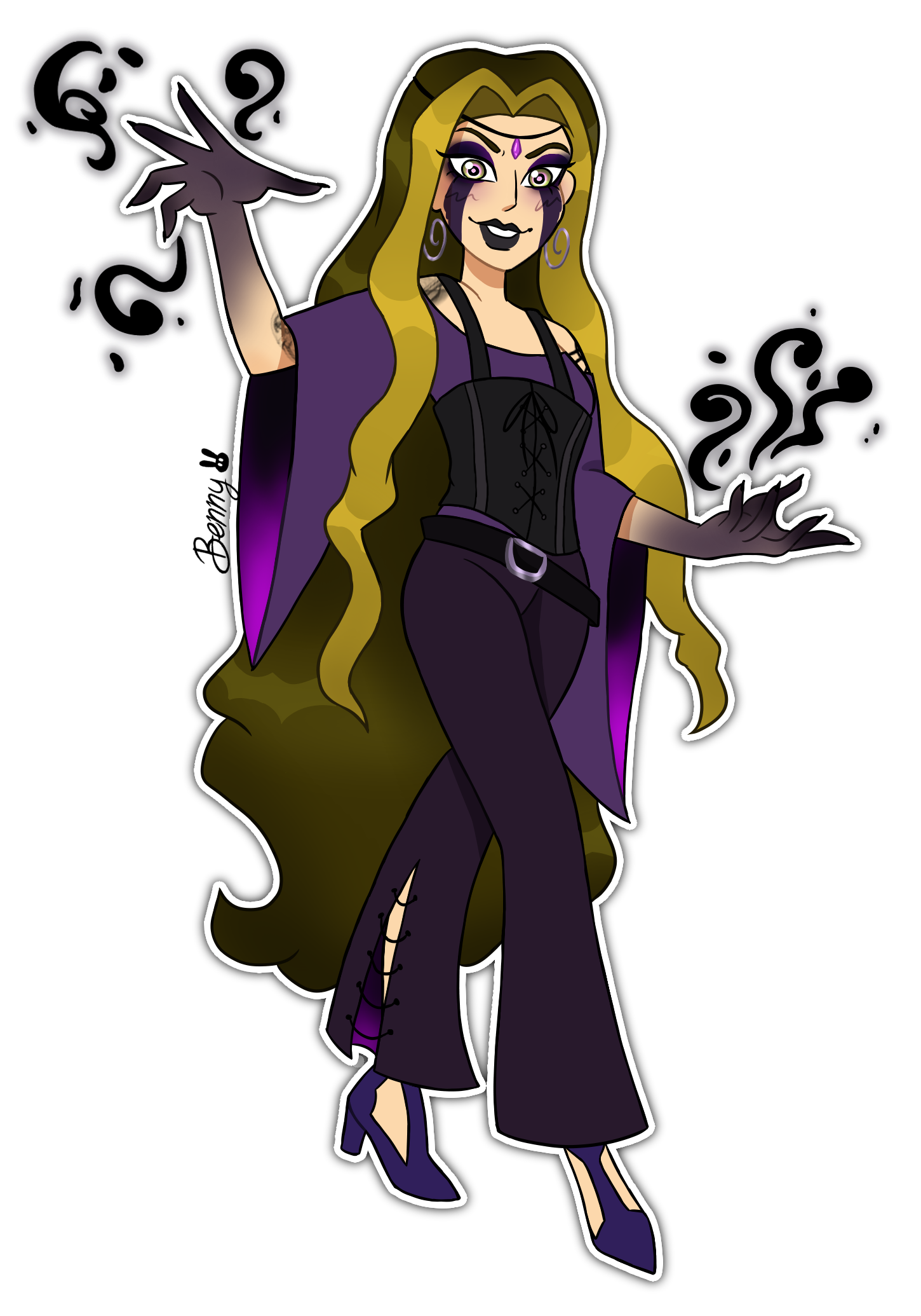 Trix Redesigns: Darcy's Witch form by @matbenetti17 – Sheezy.Art