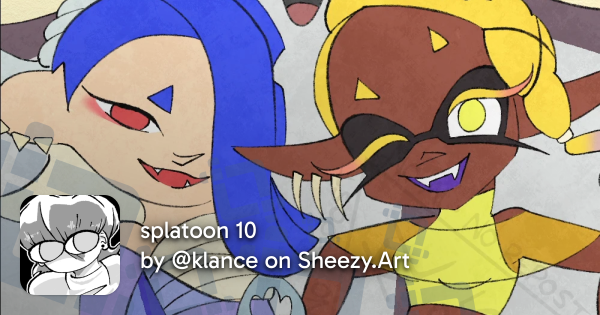 splatoon 10 by @klance – Sheezy.Art