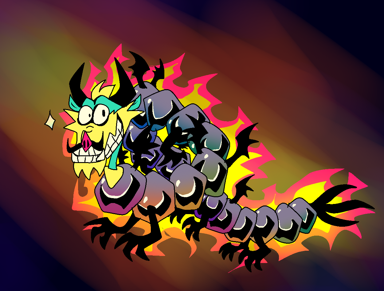 Freako dragon! by @capricore – Sheezy.Art