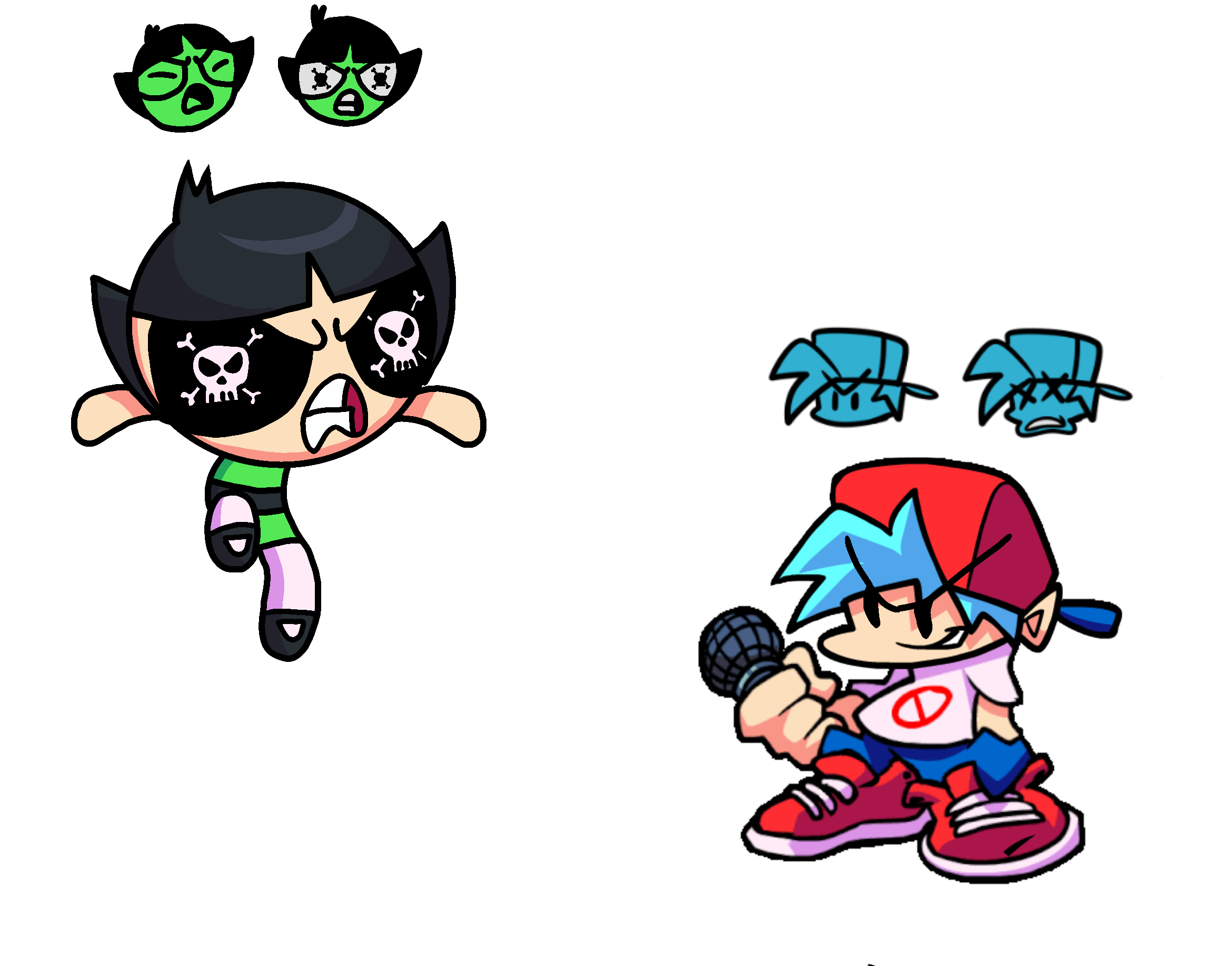 Man Up Buttercup FNF Concept by @MarioManiacYT – Sheezy.Art