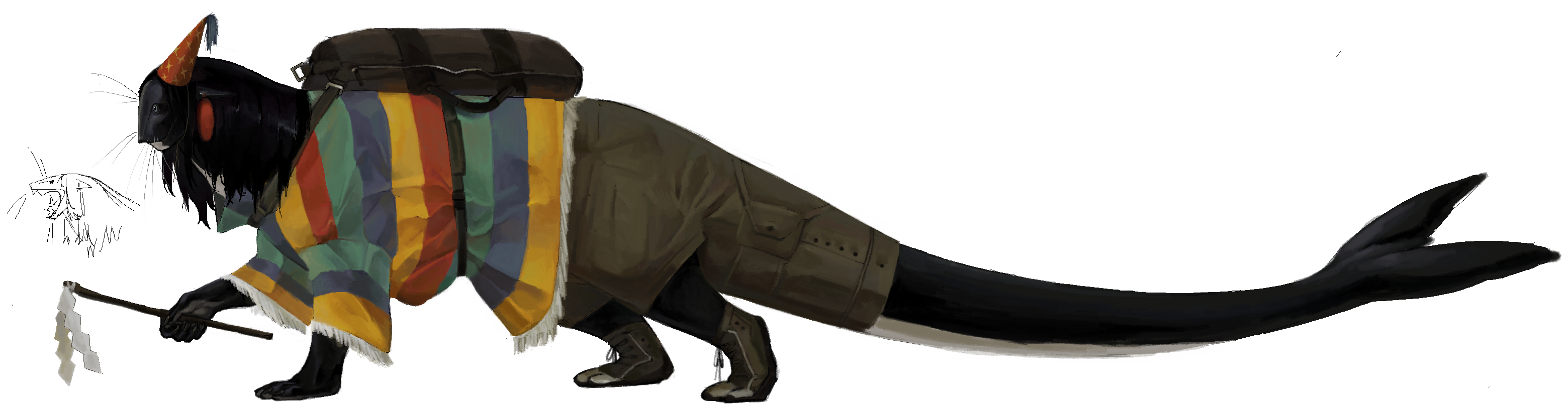 Spec bio fan art for a game by @T34 – Sheezy.Art