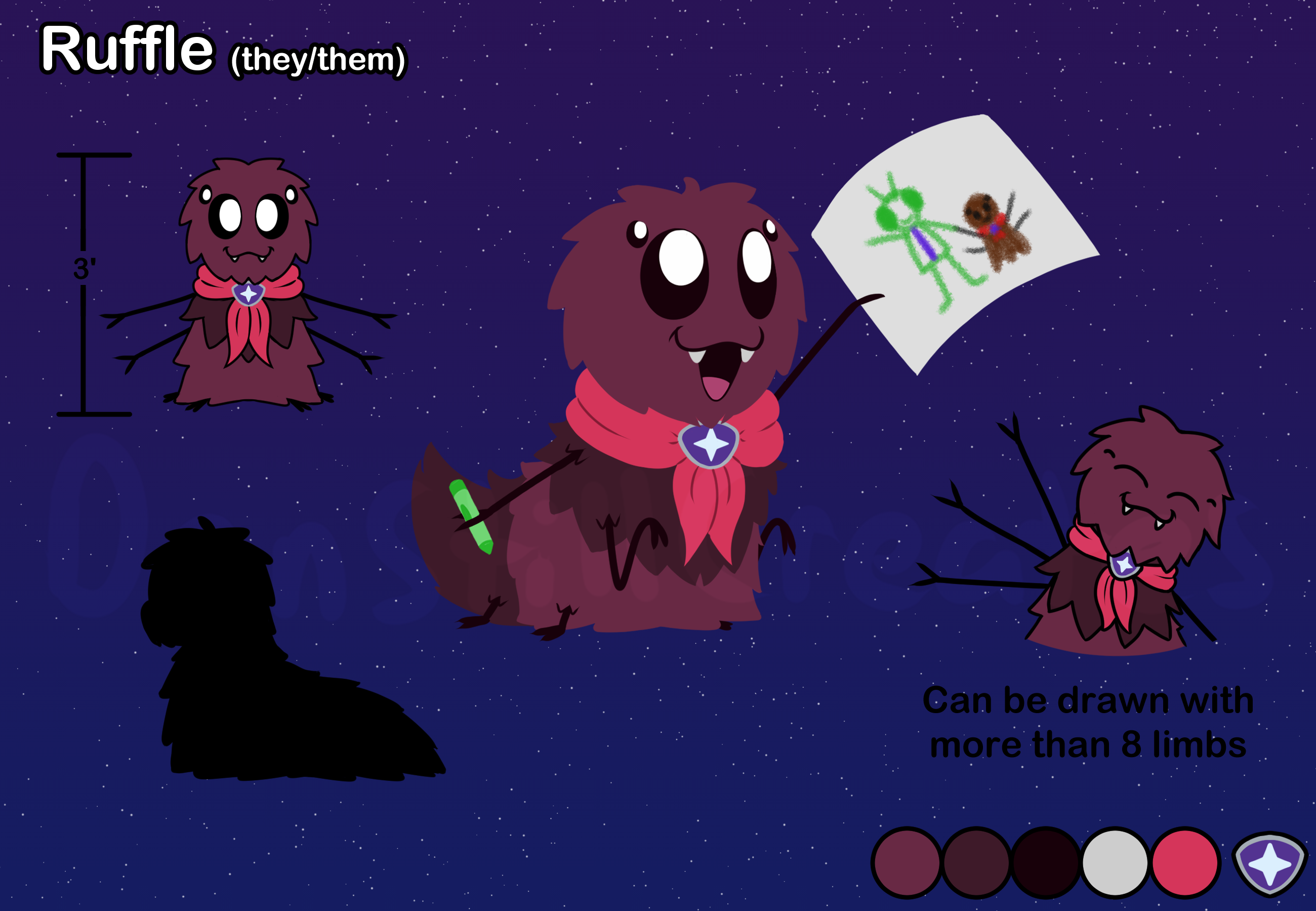 Reference Sheet - Ruffle by @DanStillCreates – Sheezy.Art