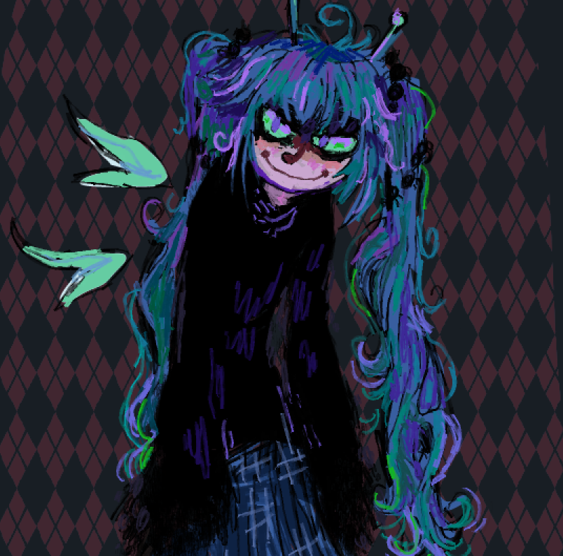 bug miku by @sweetpolygons – Sheezy.Art