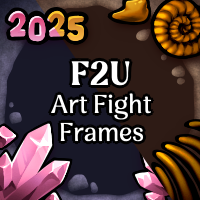 2025 Art Fight Frames (F2U) by @Knavish – Sheezy.Art