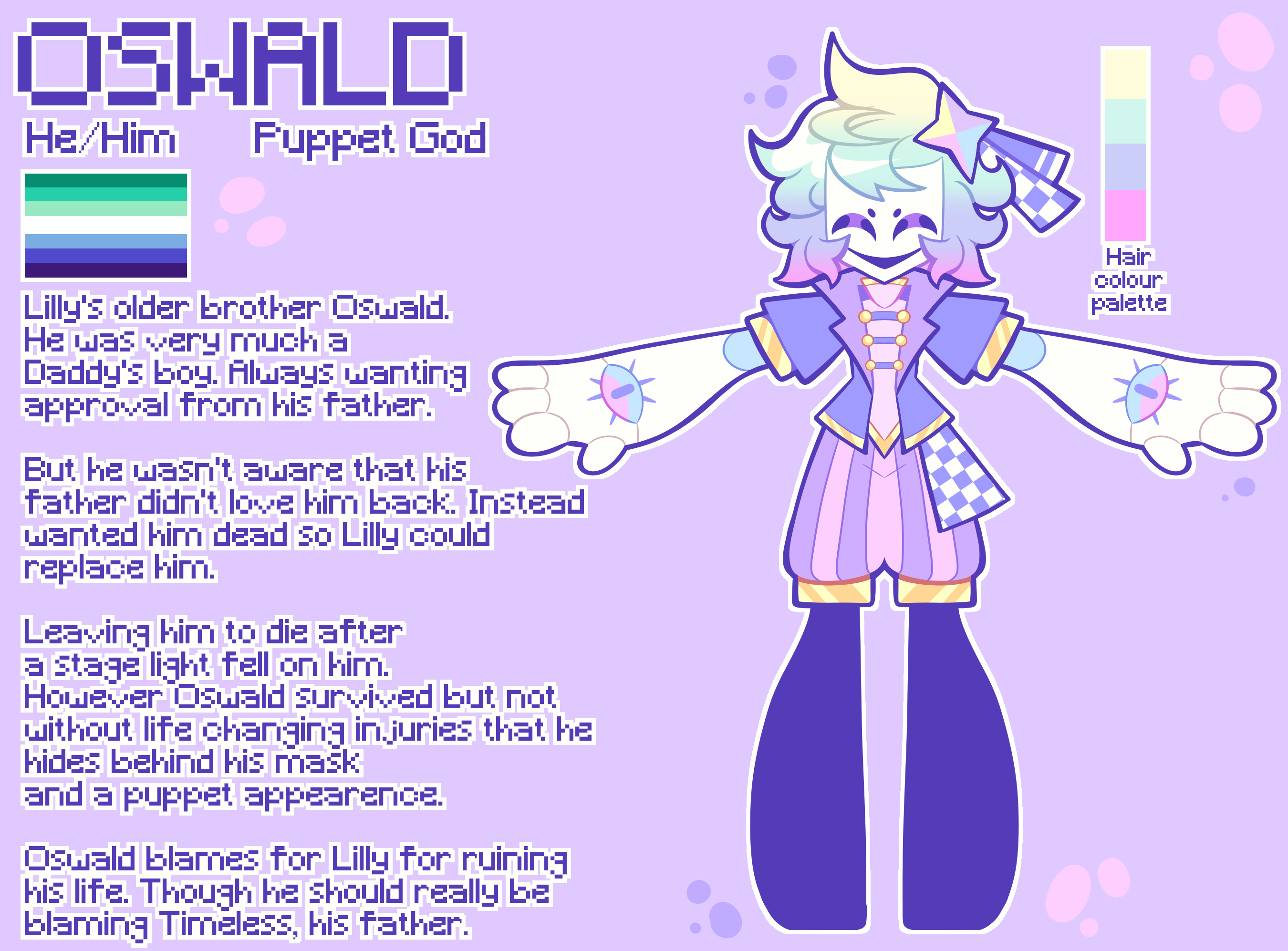 Oswald Ref Sheet by @Starruberrii – Sheezy.Art