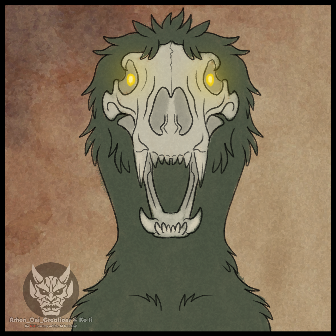 ArtFight 2025 - Jasper Sketch by @Ashen_Oni_Creations – Sheezy.Art