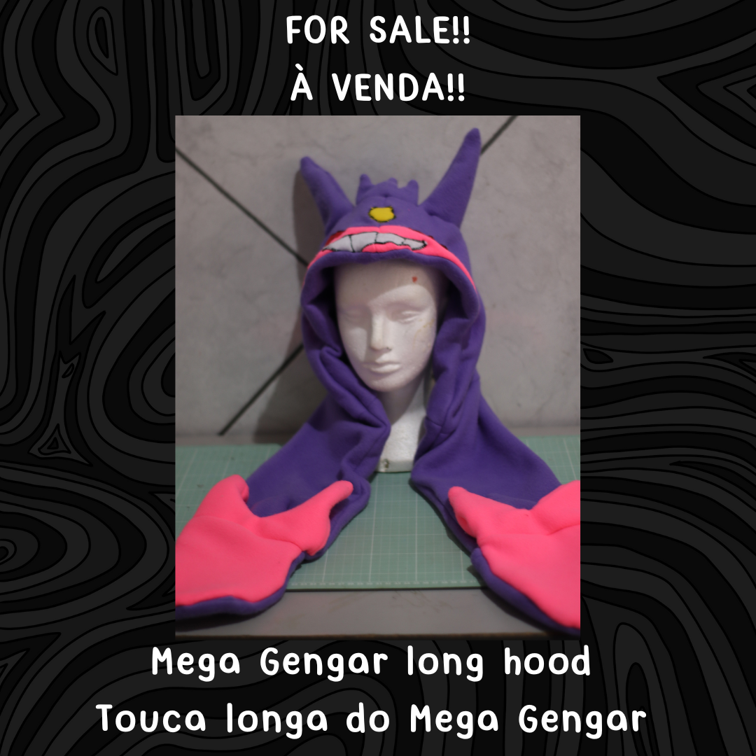 Mega Gengar hood for sale!!! by @Zyeer404 – Sheezy.Art