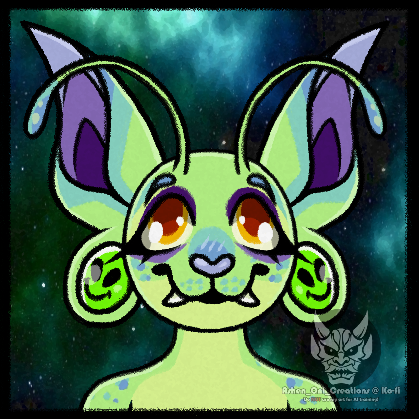 ArtFight 2025 - Alien Sphinx Chibi Bust by @Ashen_Oni_Creations ...