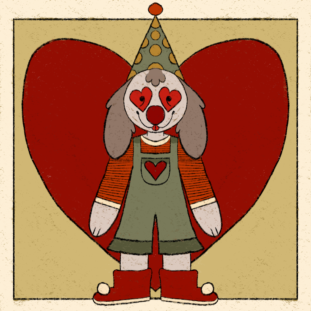 clownd dog custom by @sooterkin – Sheezy.Art