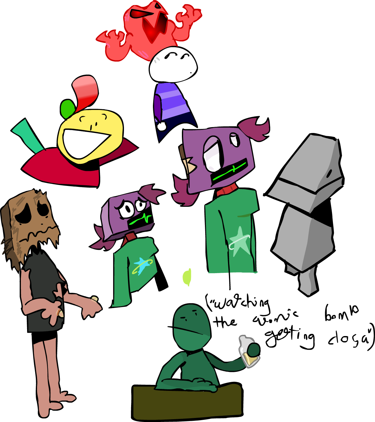 characters i made last year by @trashplox – Sheezy.Art