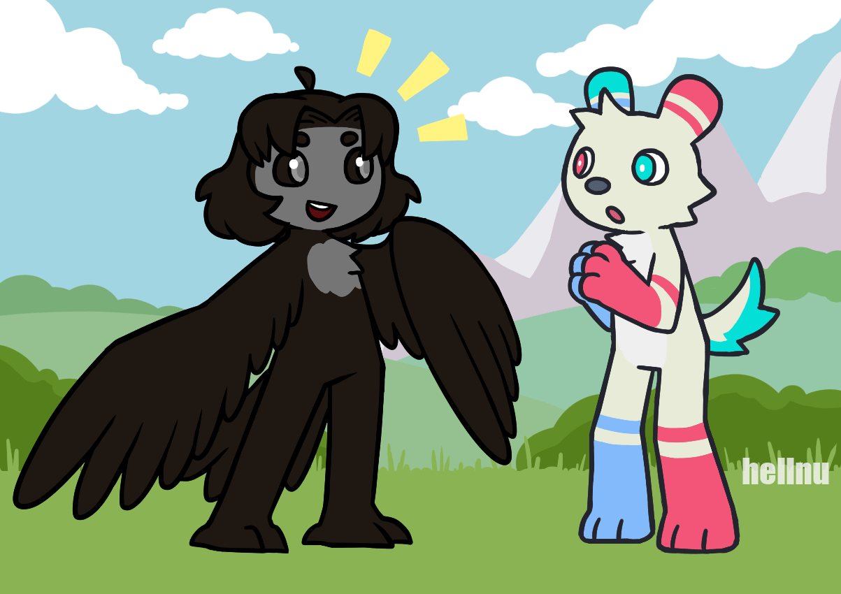 sharing wolf shapeshifting tips.gif by @hellnu – Sheezy.Art