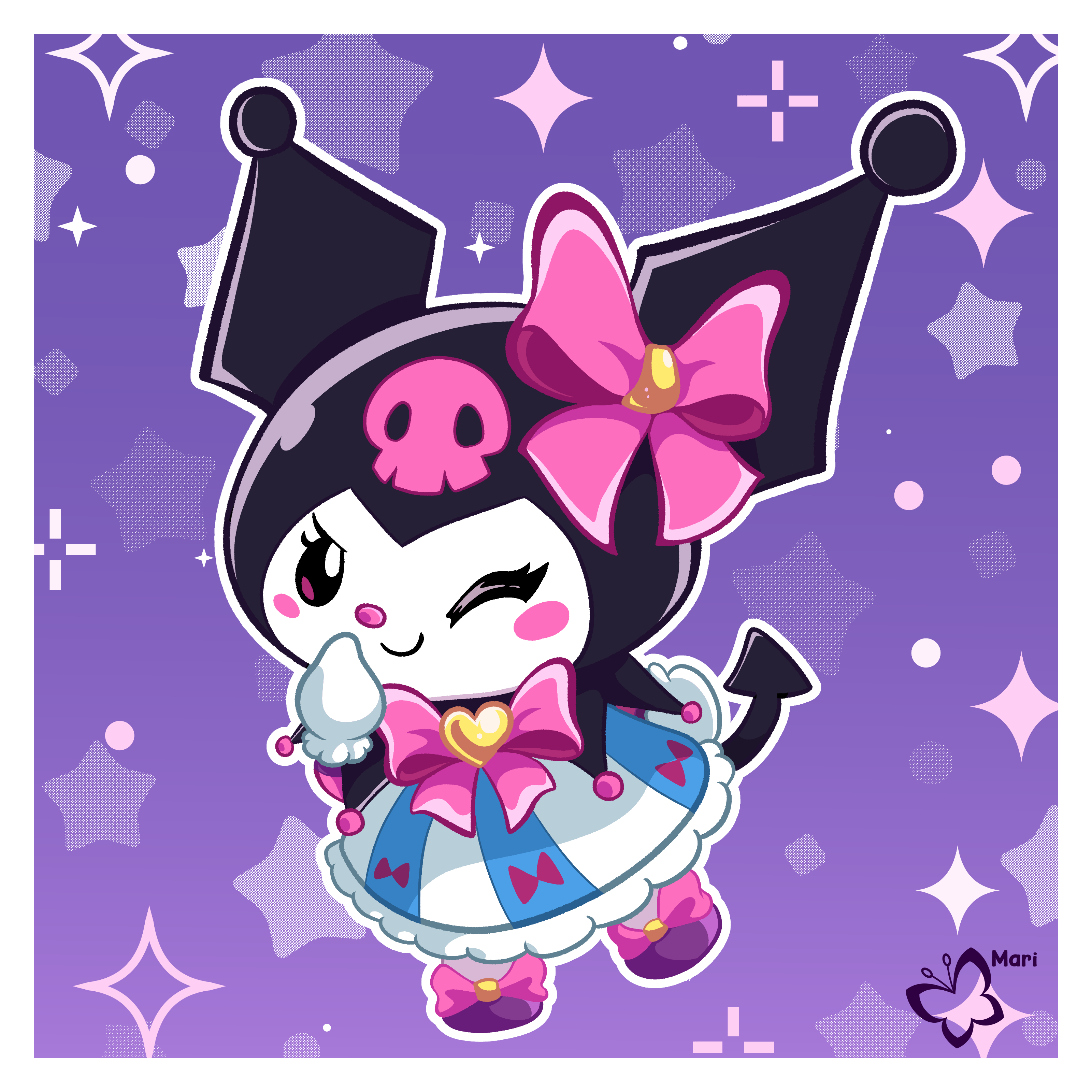 Kuromi by @MintStarMari – Sheezy.Art