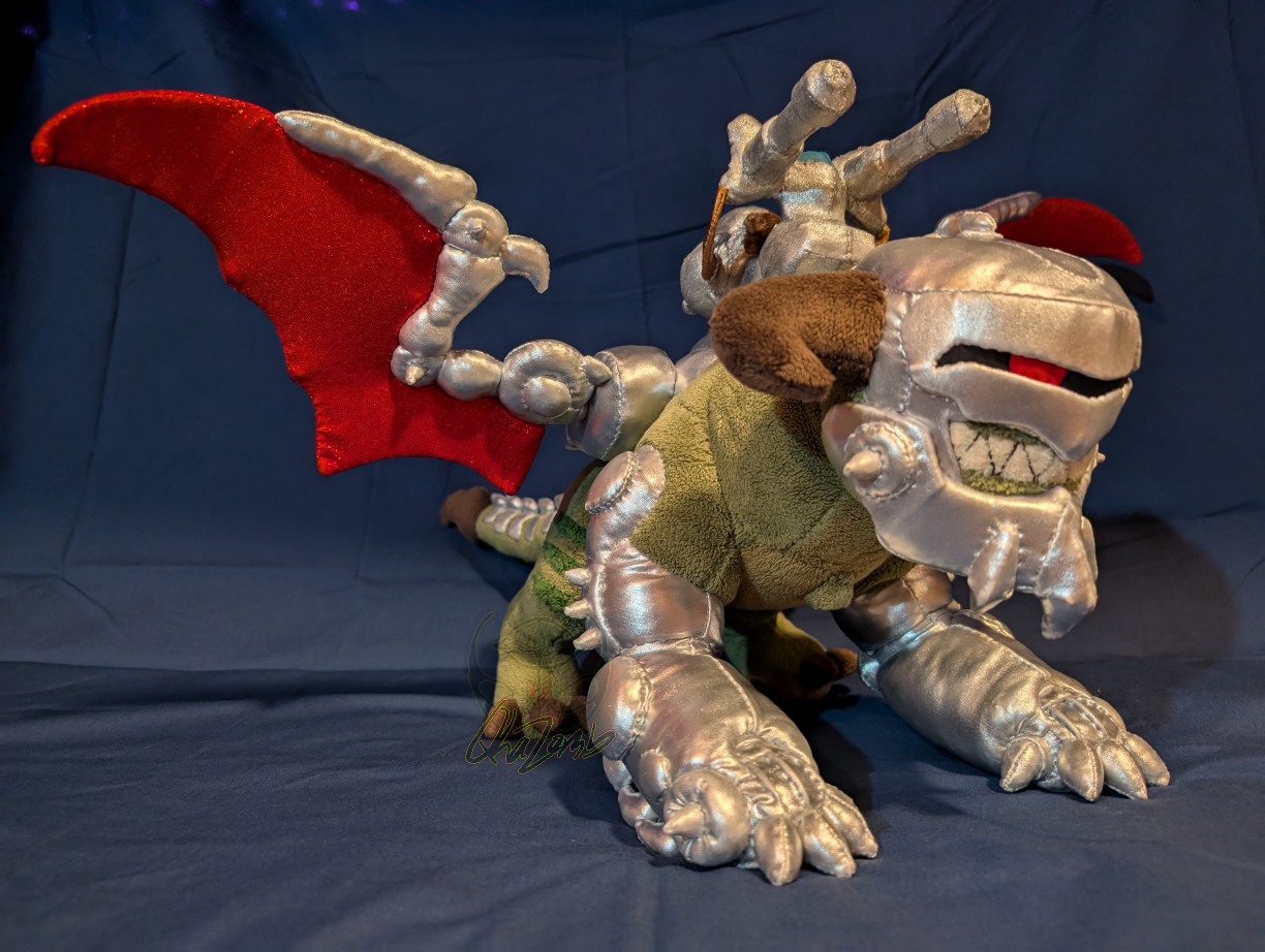 DOOM The Dark Ages Serrat plush by @qhazomb – Sheezy.Art