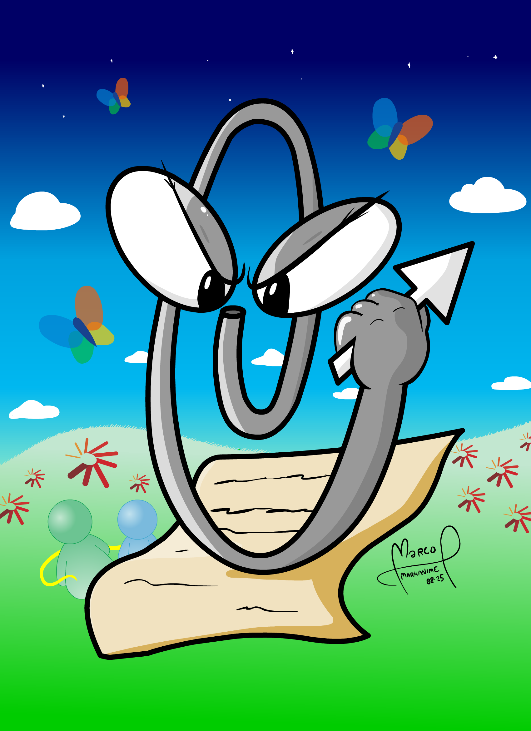 Clippy by @markanime – Sheezy.Art