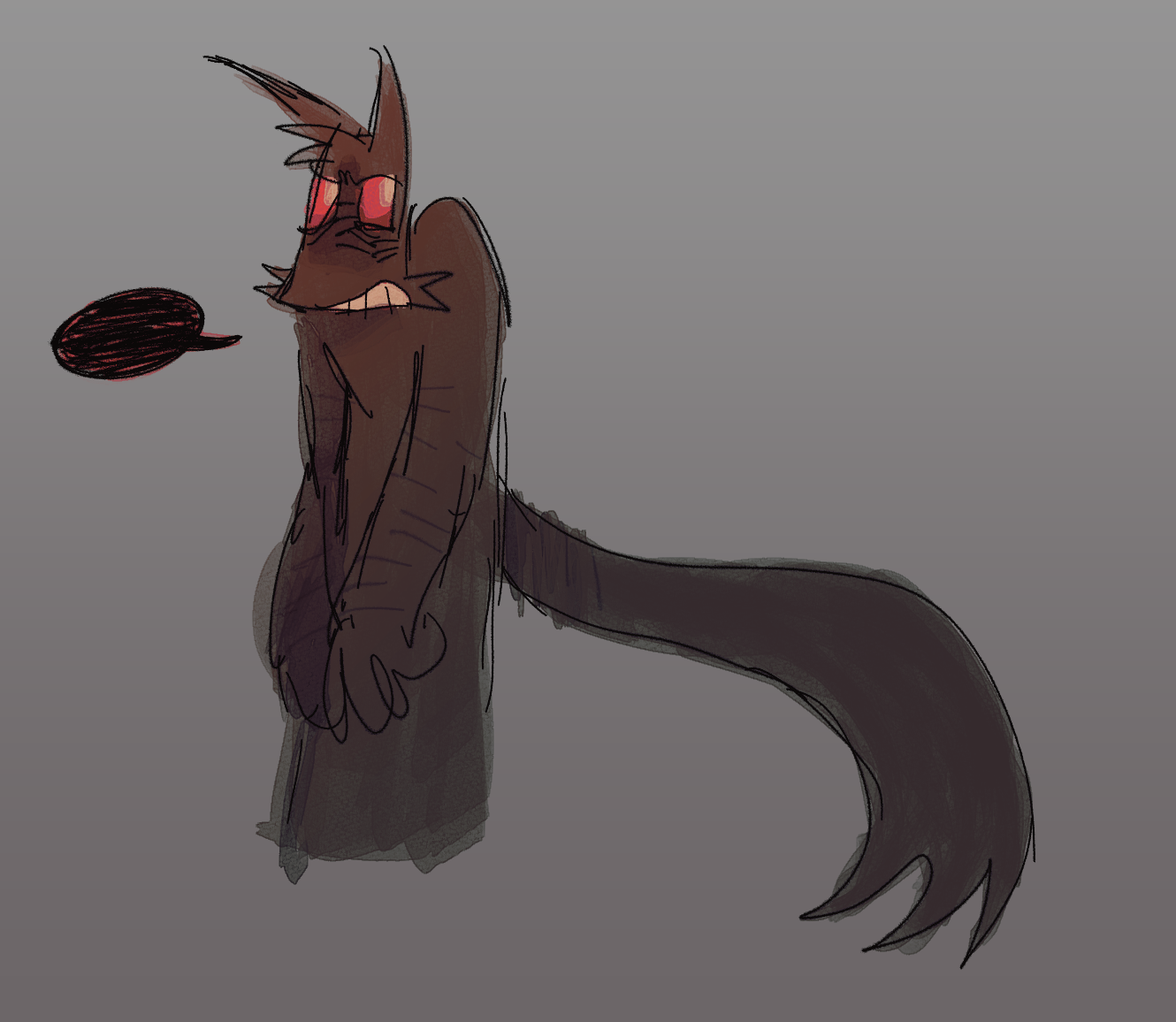 evil kitty by @infectinsect – Sheezy.Art