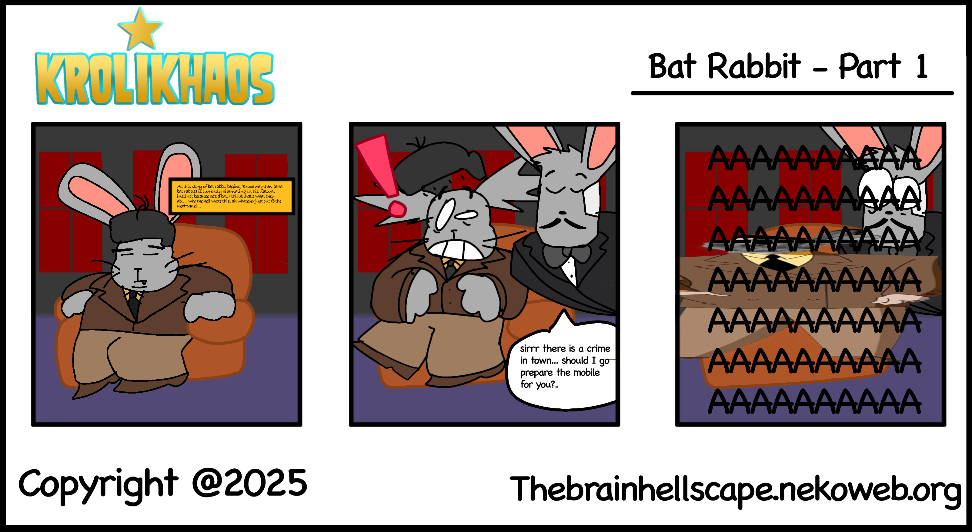 krolikhaos - Bat Rabbit - Pt. 1 by @TheBrainhellScape13 – Sheezy.Art