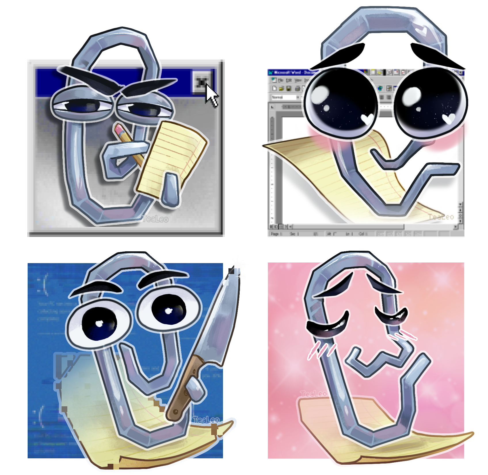 F2U Clippy Icons by @TeaLeo – Sheezy.Art
