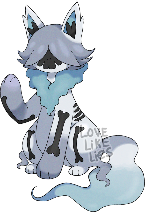 Meowraith - Fakemon (SHINY) by @L0VELIKELIES – Sheezy.Art