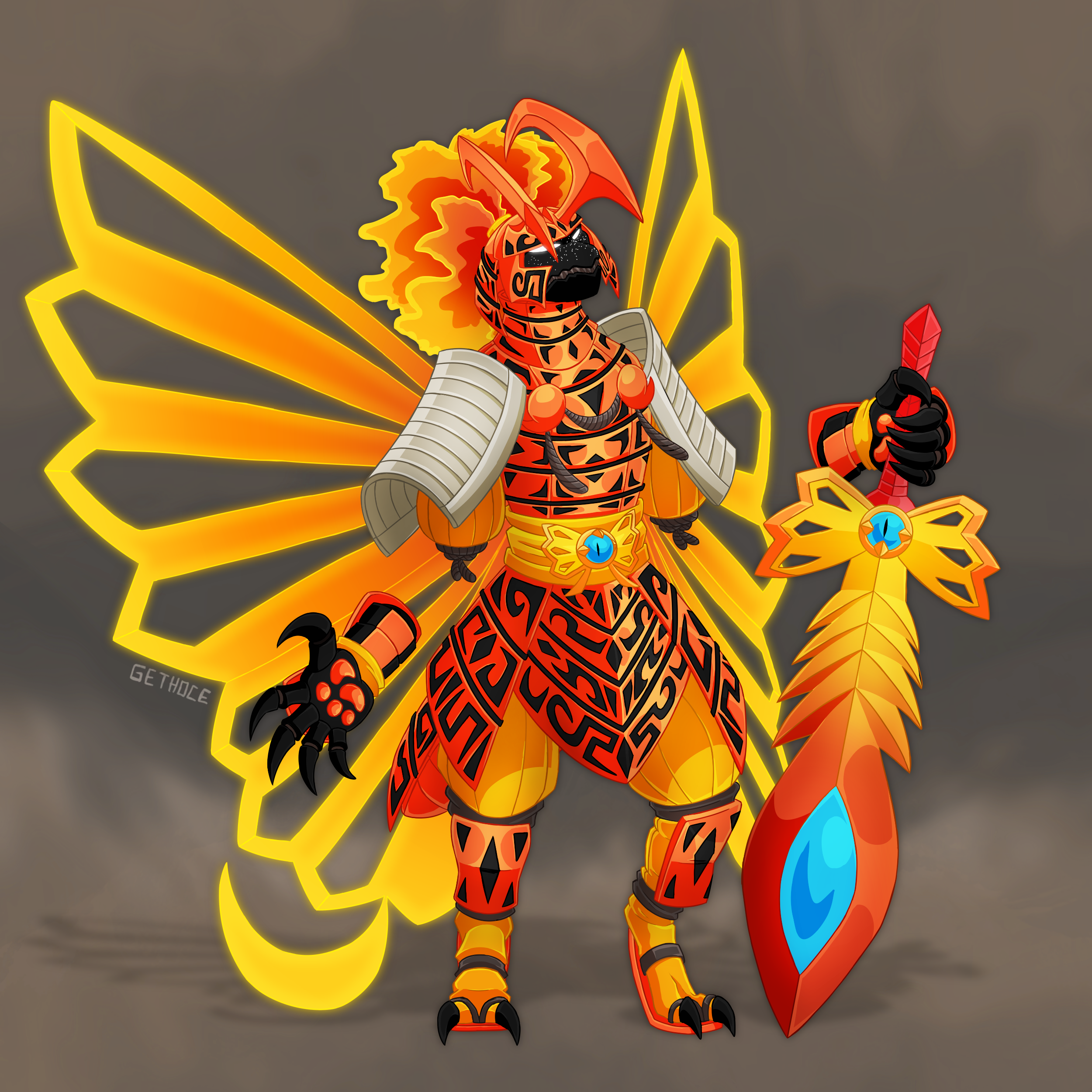 Gijinka Morpho Knight by @Gethoce – Sheezy.Art