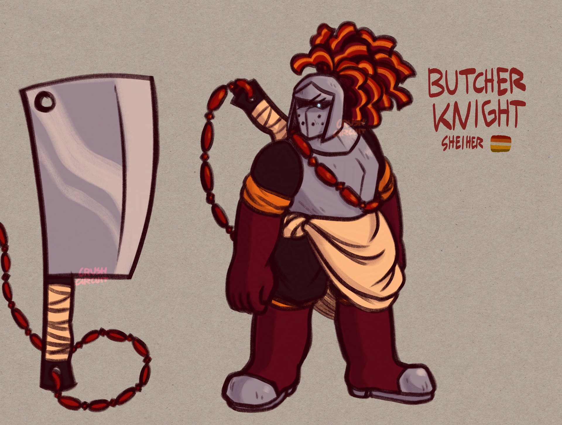 butcher knight ref by @crushcircuit – Sheezy.Art