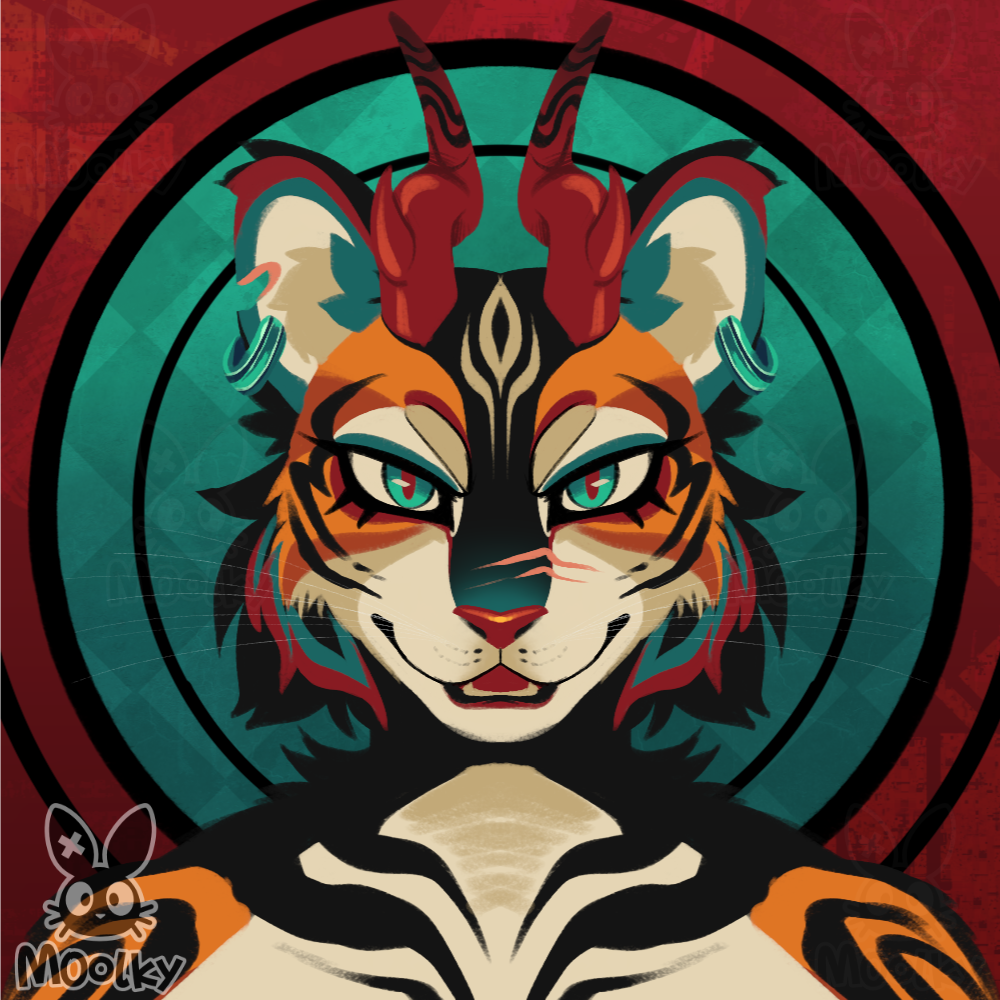 Tiger Oc【PERSONAL】 by @M0OLKY – Gnomeberg