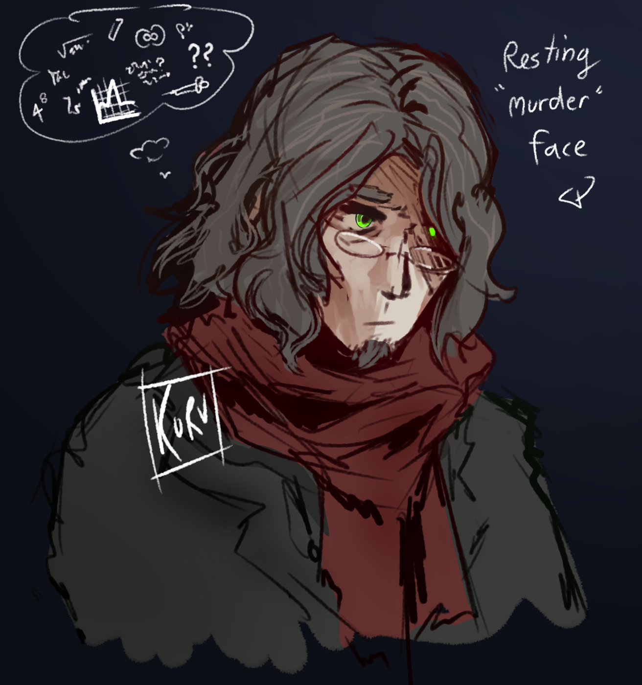 resting murder face by @Korwynze – Sheezy.Art