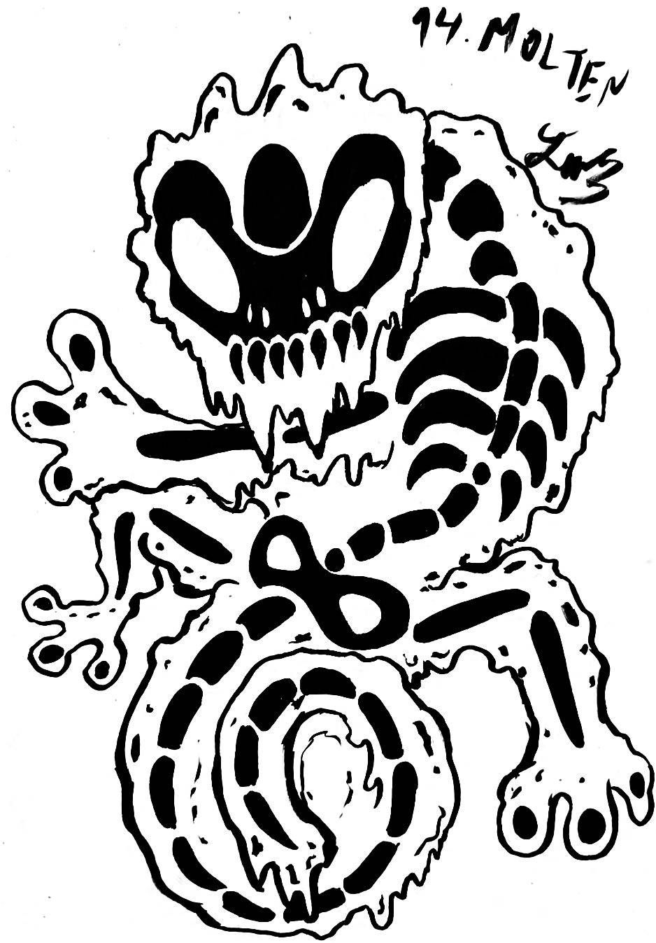 Apoctober 2025: Molten by @DragonLavinia – Sheezy.Art