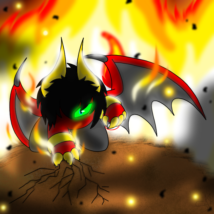 Inktober 25 - Inferno by @Master-Spryzen – Sheezy.Art